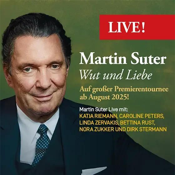 Martin Suter Tickets - alle Termine auf einen Blick - Karten online bestellen - Reservix - dein ...