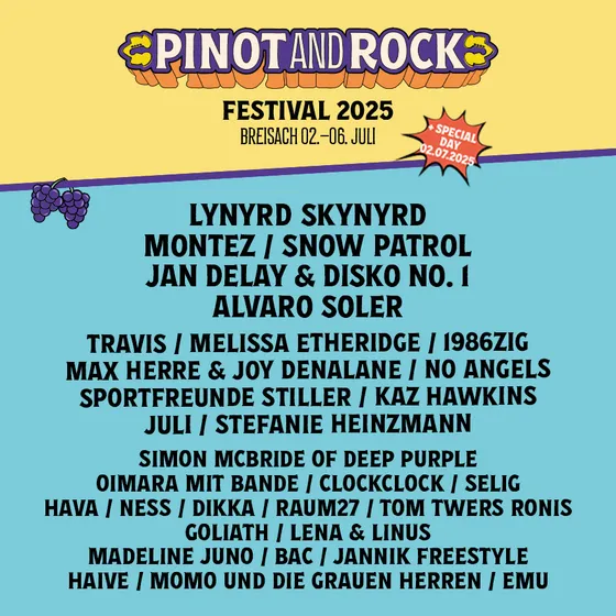Bild Veranstaltung: Pinot and Rock