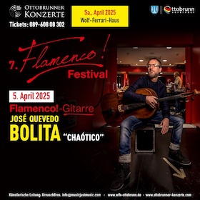 José Quevedo „Bolita“ - Chaótico Sa. 05.04.2025 um 20:00 Uhr Tickets ...