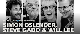 Simon Oslender, Steve Gadd, Will Lee & Bruno Müller | Billy Cobham ...