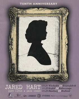 Jared Hart - Presented by Ox Fanzine, Frontstage Magazine, Handwritten ...