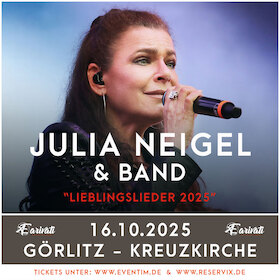 Julia Neigel & Band - Akustisch 2025 Fr. 04.04.2025 um 20:00 Uhr ...