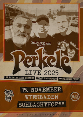 PERKELE / LOS FASTIDIOS - Live 2025 Sa. 15.11.2025 um 19:00 Uhr Tickets ...