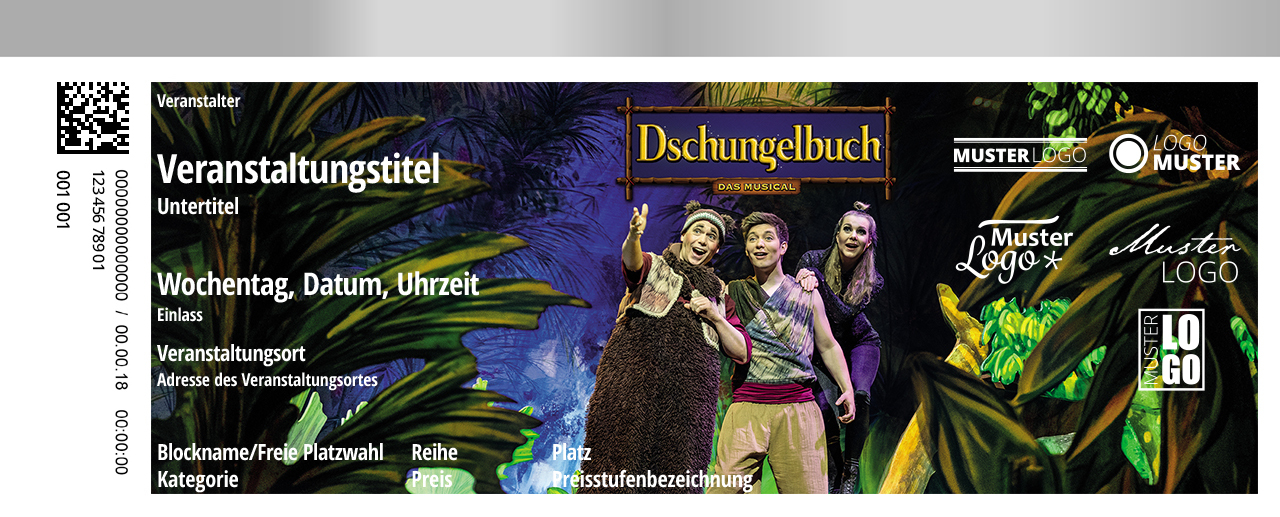 Dschungelbuch - das Musical - Theater Liberi Tickets ab 9,00