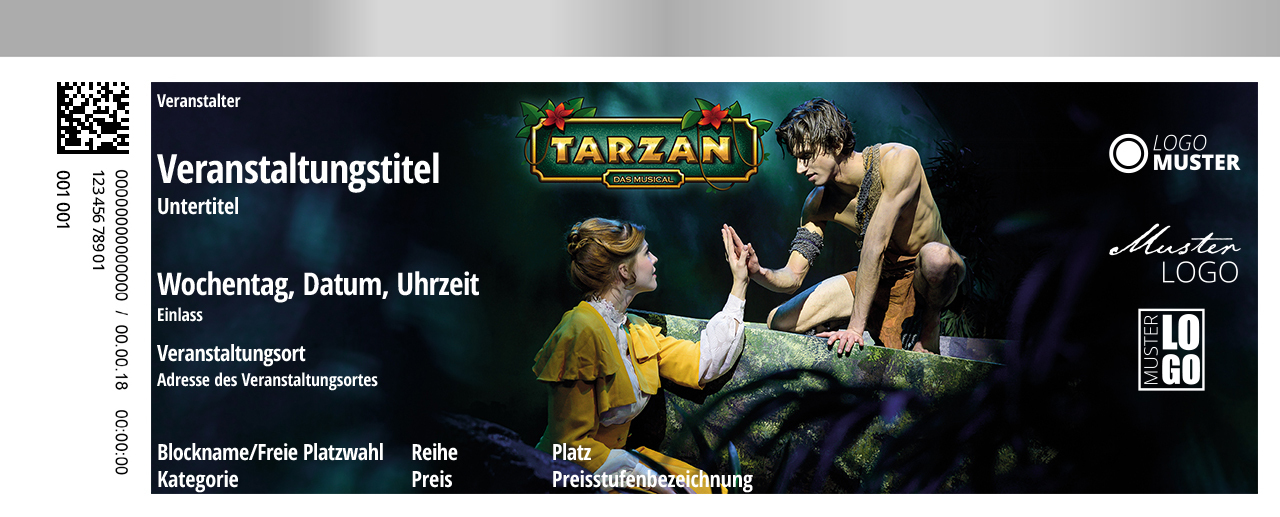 Tarzan - das Musical - Theater Liberi Tickets ab 21,00